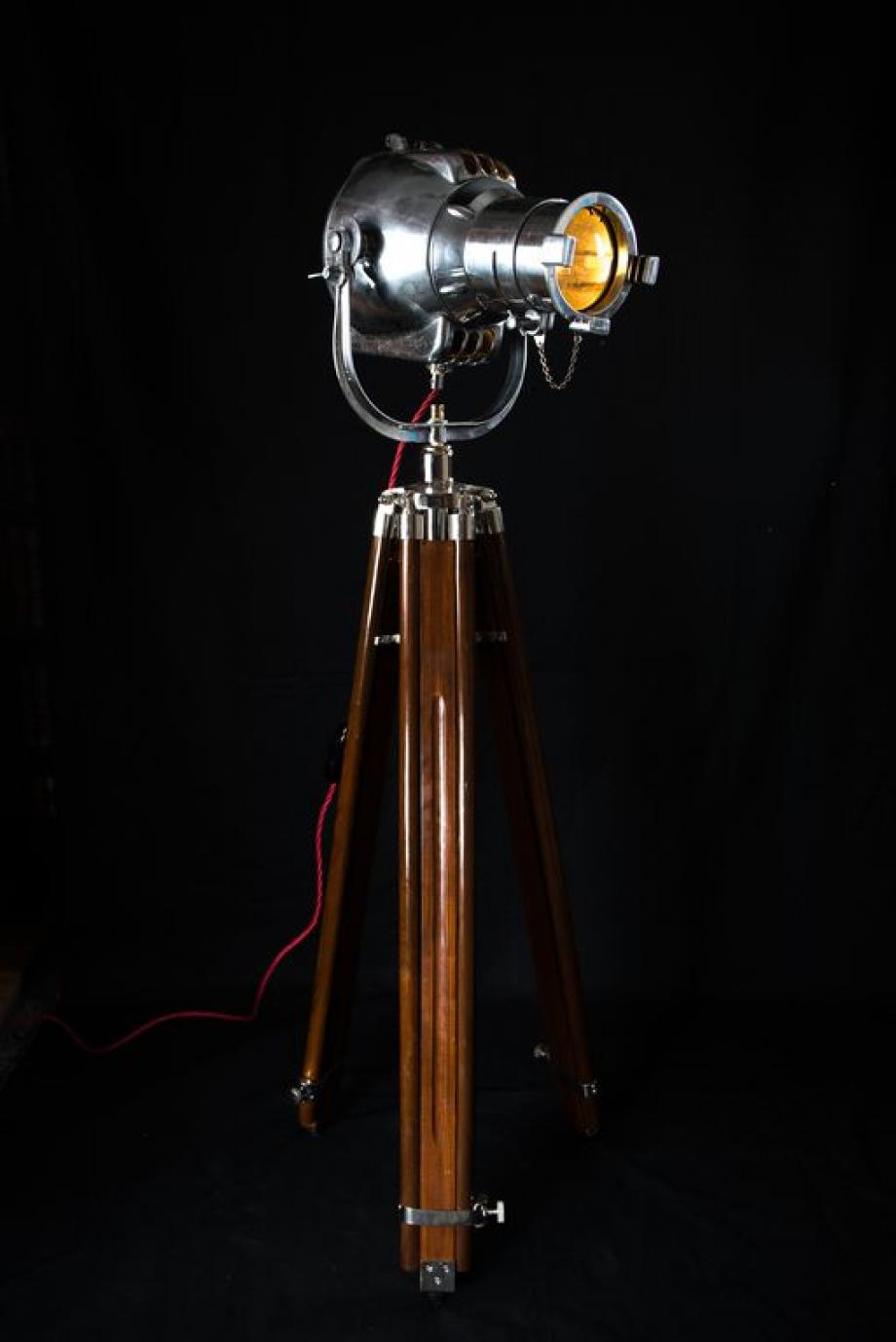 1950s Patt23 Vintage stage light fully chrome polished | Fraser Besant ...